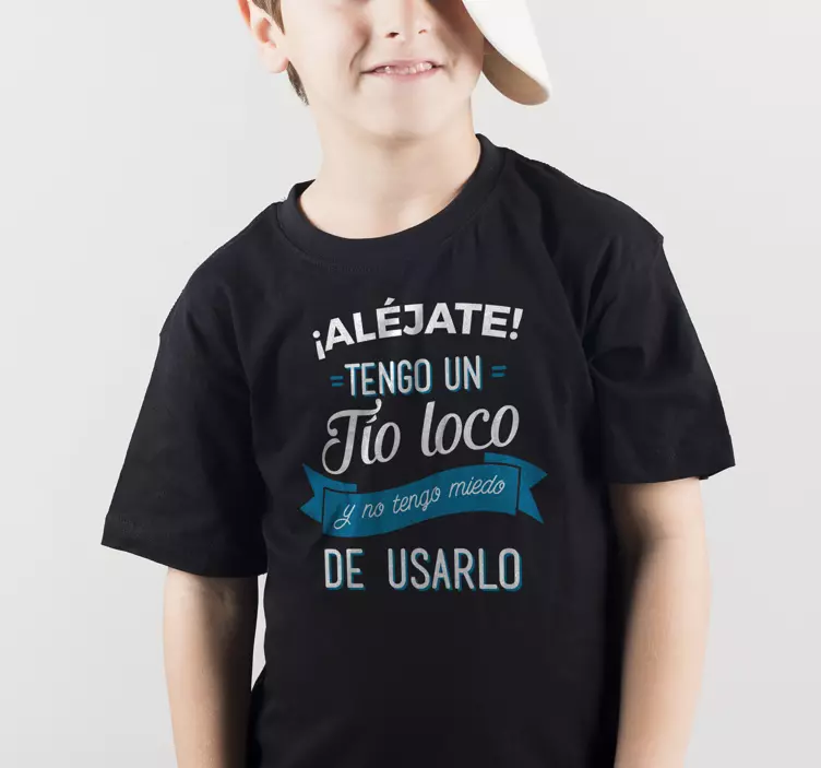 Camiseta tío loco - TenVinilo
